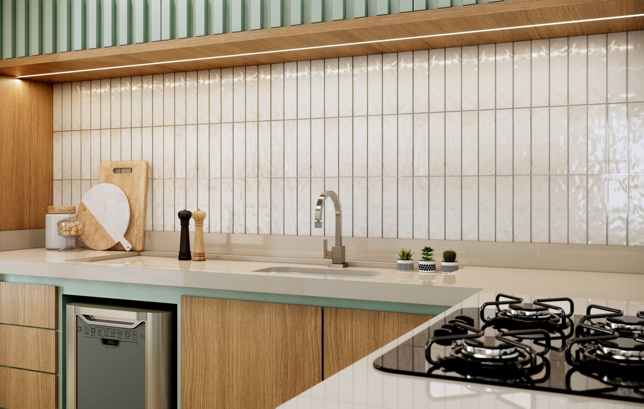 Revestimentos para Cozinha: como escolher + inspirações!