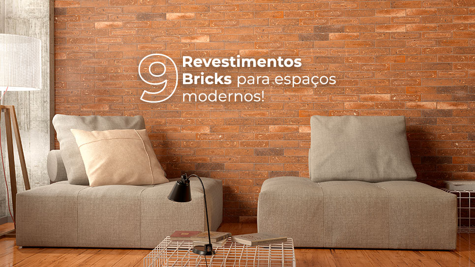 Revestimento Brick: 9 texturas para projetos modernos!