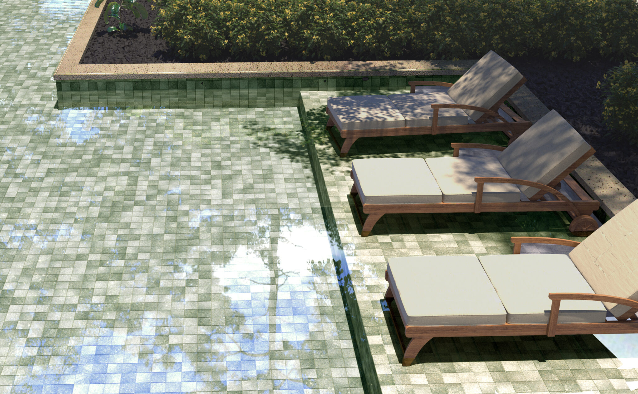 Cerâmica para área de piscina: o melhor revestimento